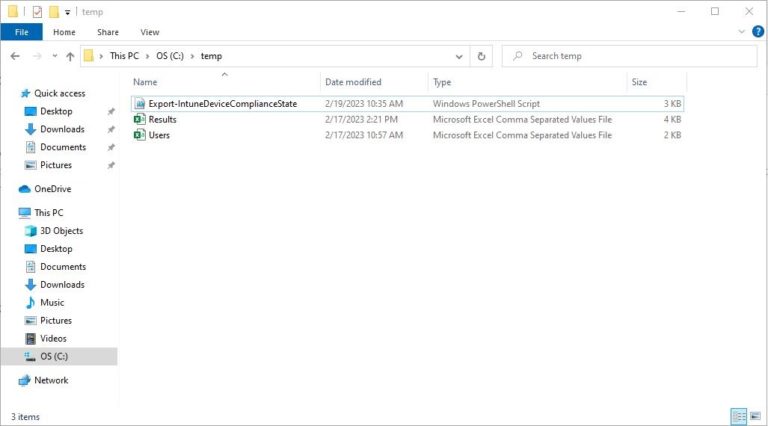 Intune powershell script that gets Windows device compliance state ...